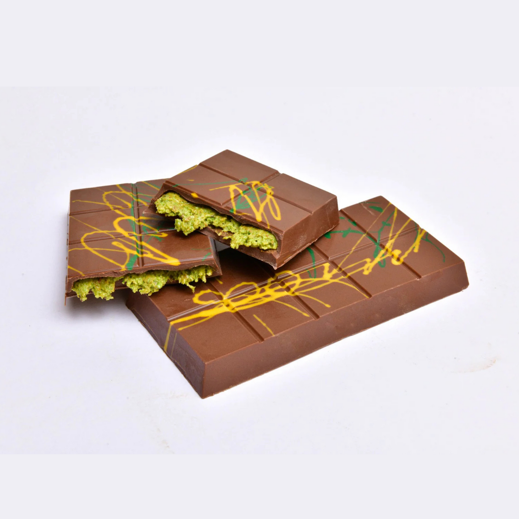 Meltz Dubai Pistachio Knafeh Chocolate 150g | Premium Middle Eastern D ...